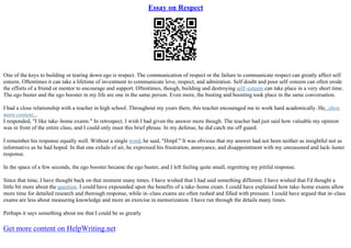 Definition Of Respect | PDF