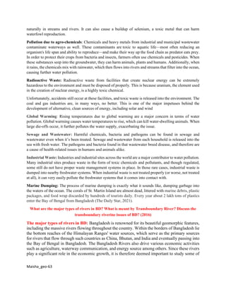 River ecosystem in BD | PDF