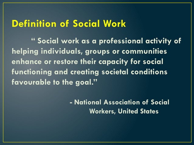 DEFINITION OF SOCIAL WORK and description.pptx