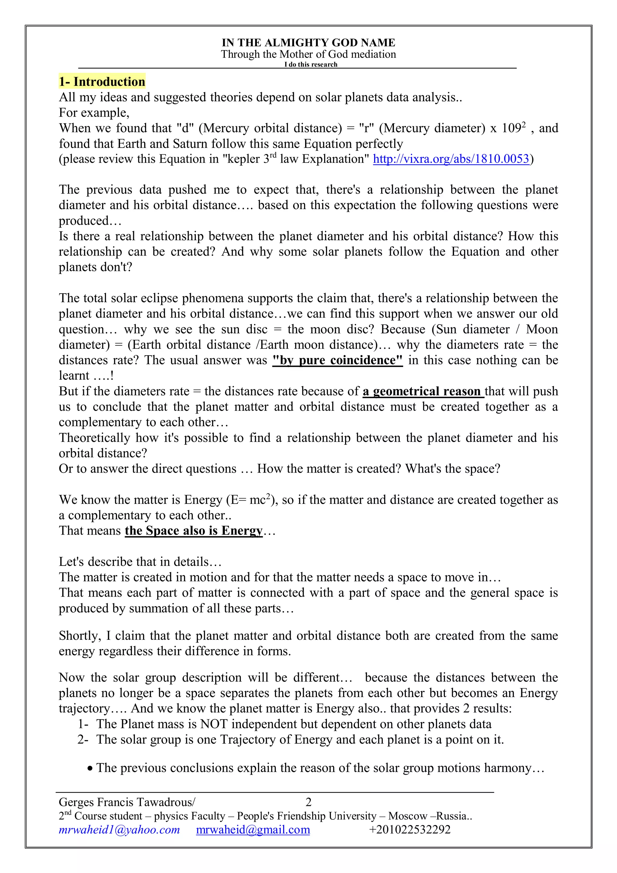 Definition of space (revised) | PDF