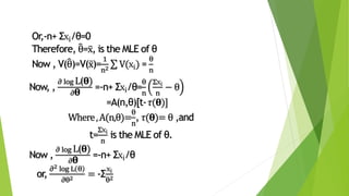 Definition of statistical efficiency | PPTX