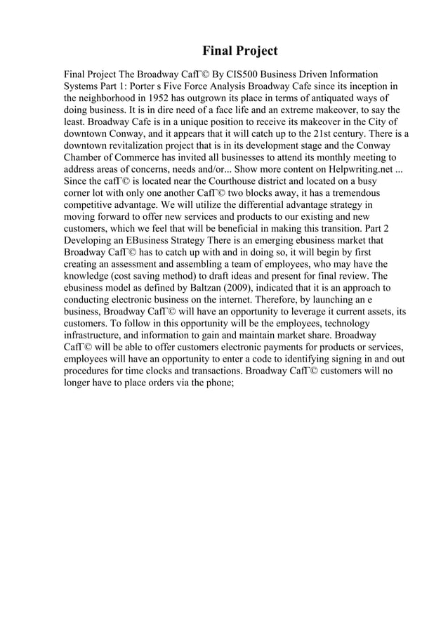 Definition Of Success Essay | PDF