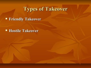 Definition of takeover | PPT | Mergers and Acquisitions | Business ...