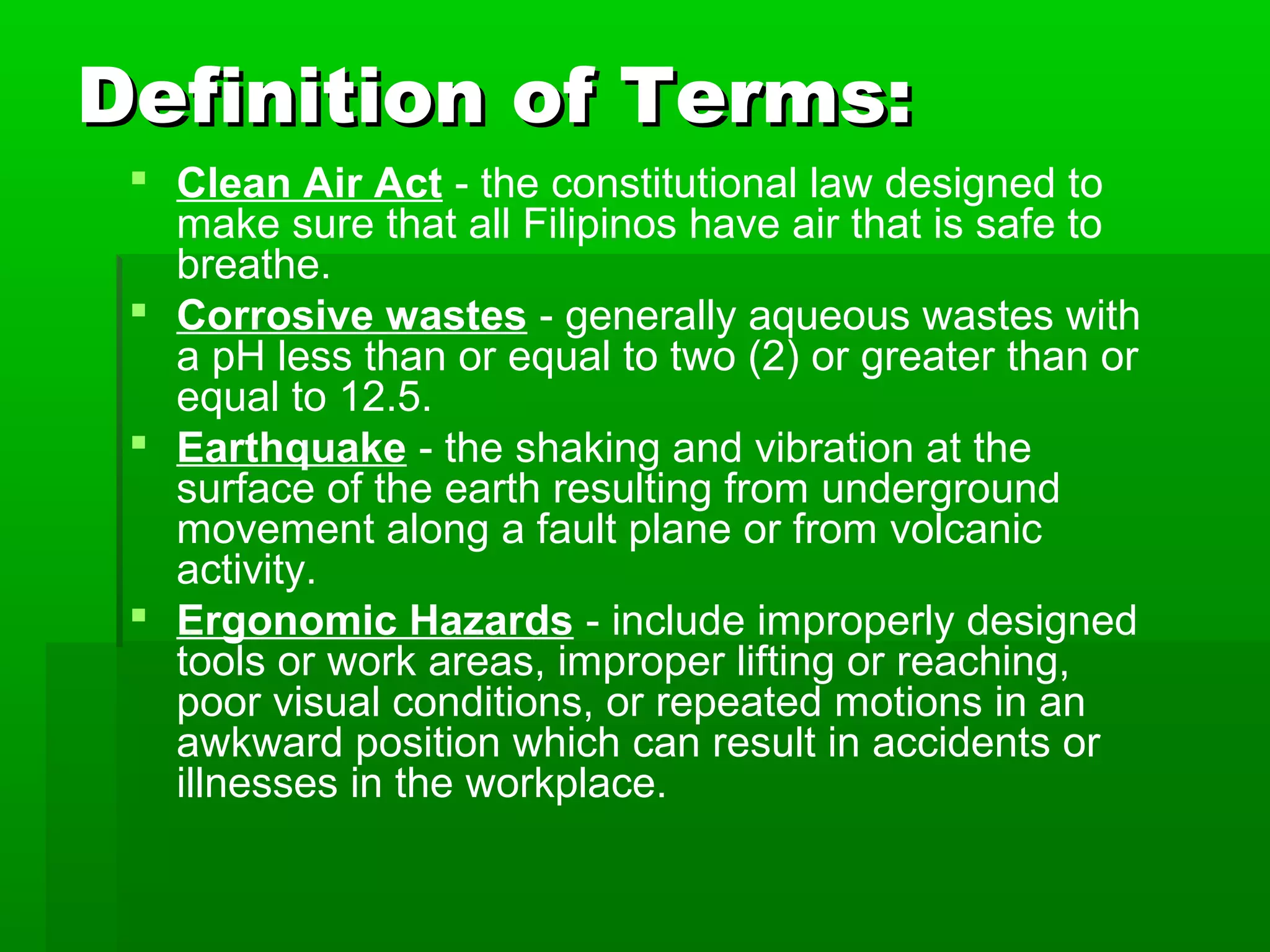 K to 12 TLE- Household Services | PPT