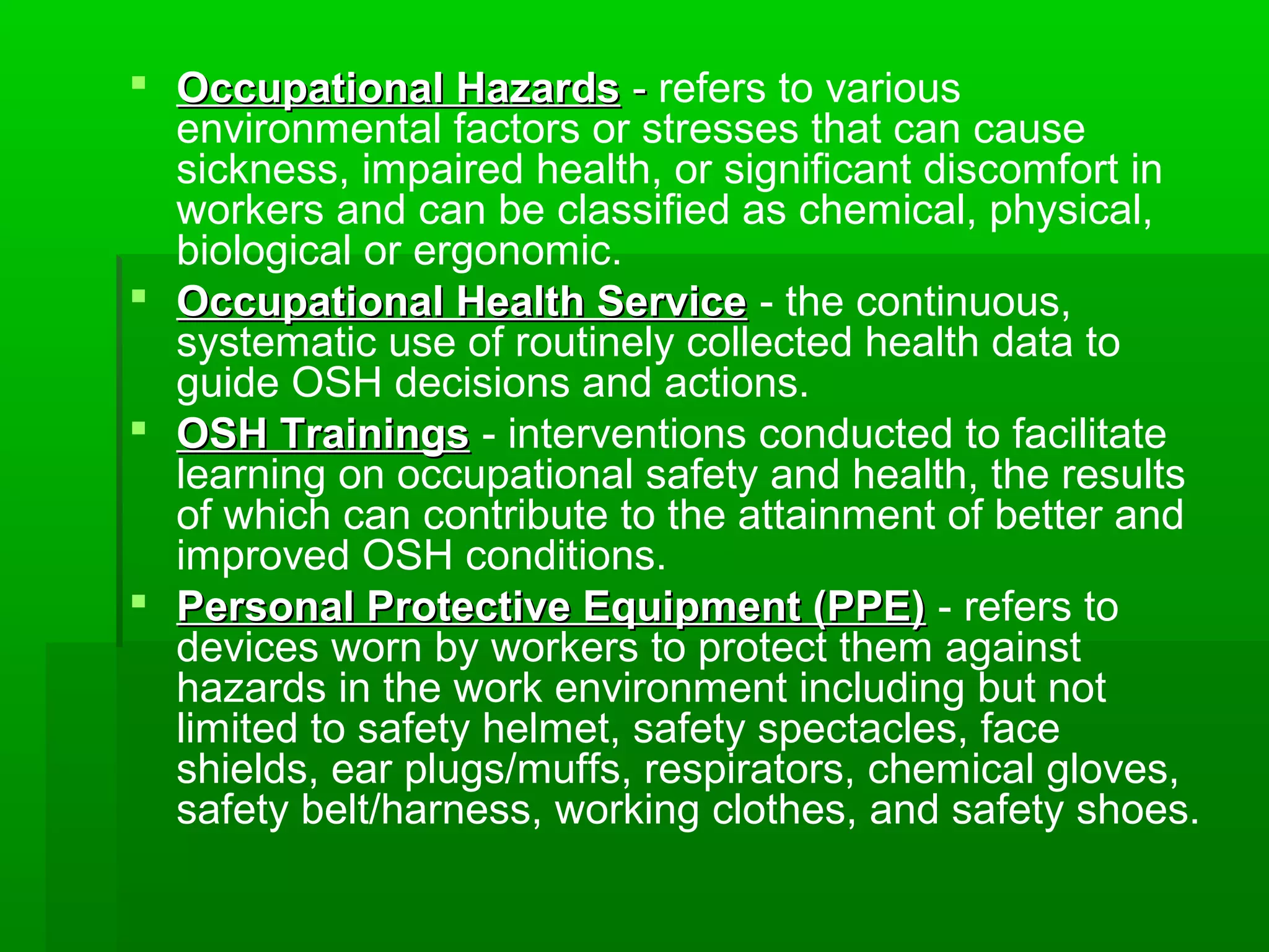 K to 12 TLE- Household Services | PPT