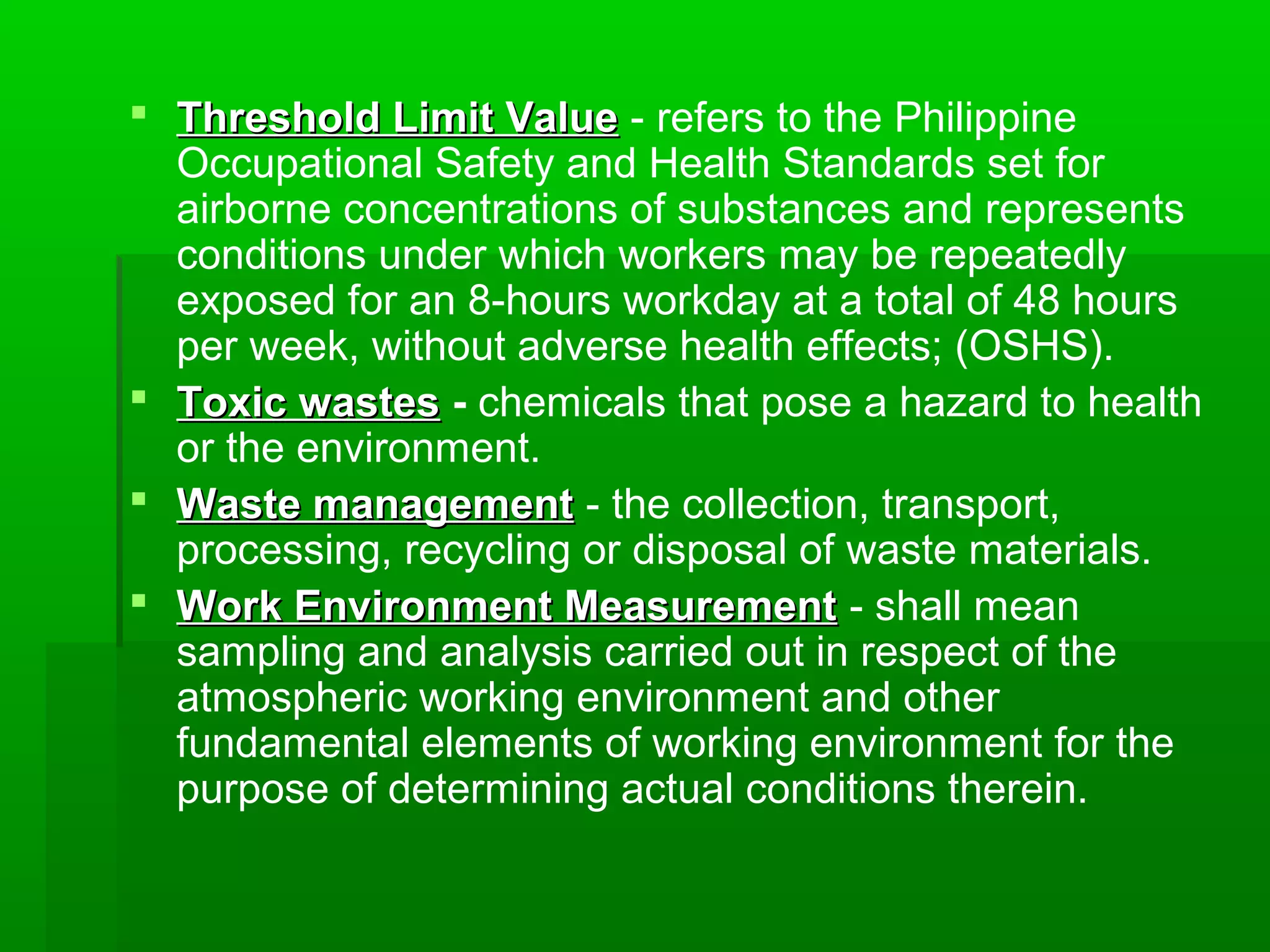 K to 12 TLE- Household Services | PPT