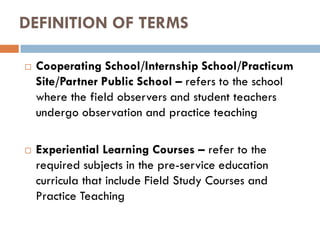 Definition of terms | PPT