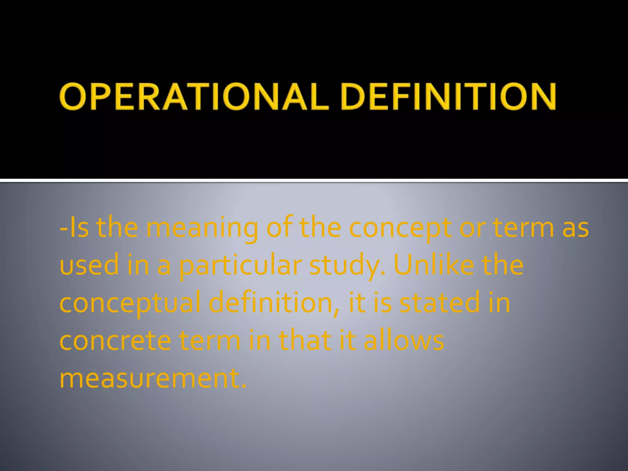 Definition of terms | PPTX