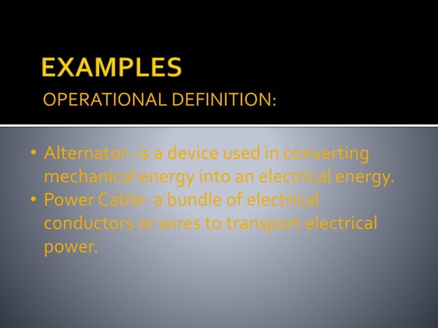 Definition of terms | PPTX
