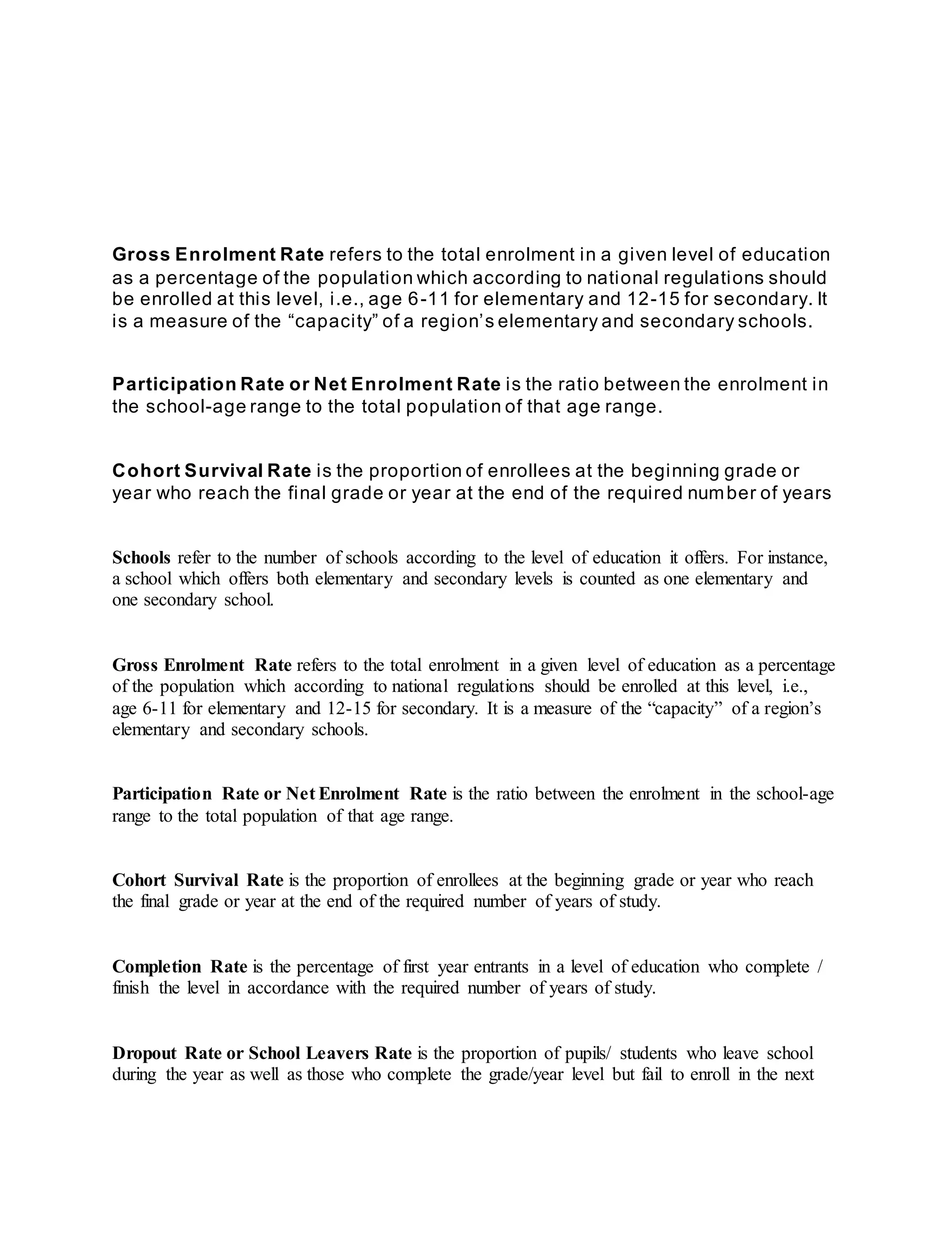 Definition of terms | PDF