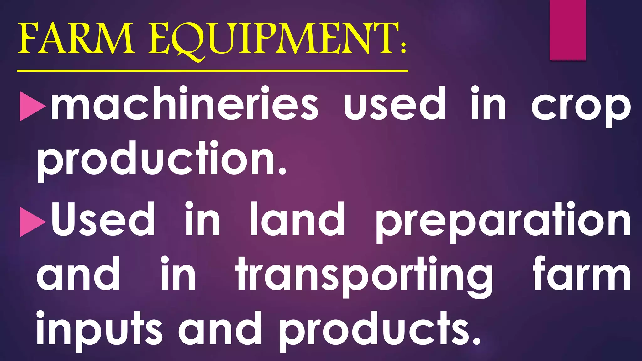 Agricultural Crop Production Ppt. Presentation | PPTX