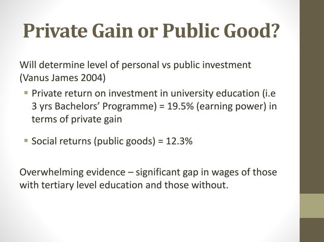 Definition of tertiary level education | PPTX