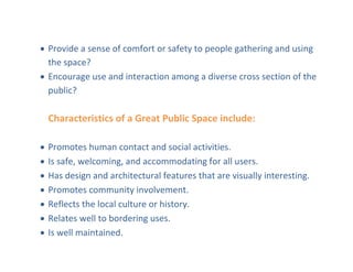 Definition of the public interior space | PDF