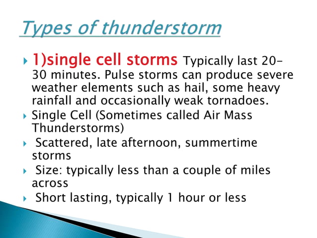 thunderstorm (presentation | PPTX