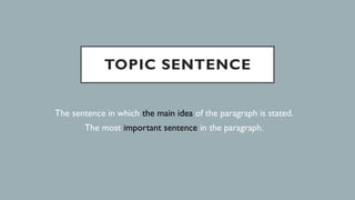 Definition of TOPIC & MAIN IDEAS.pptx