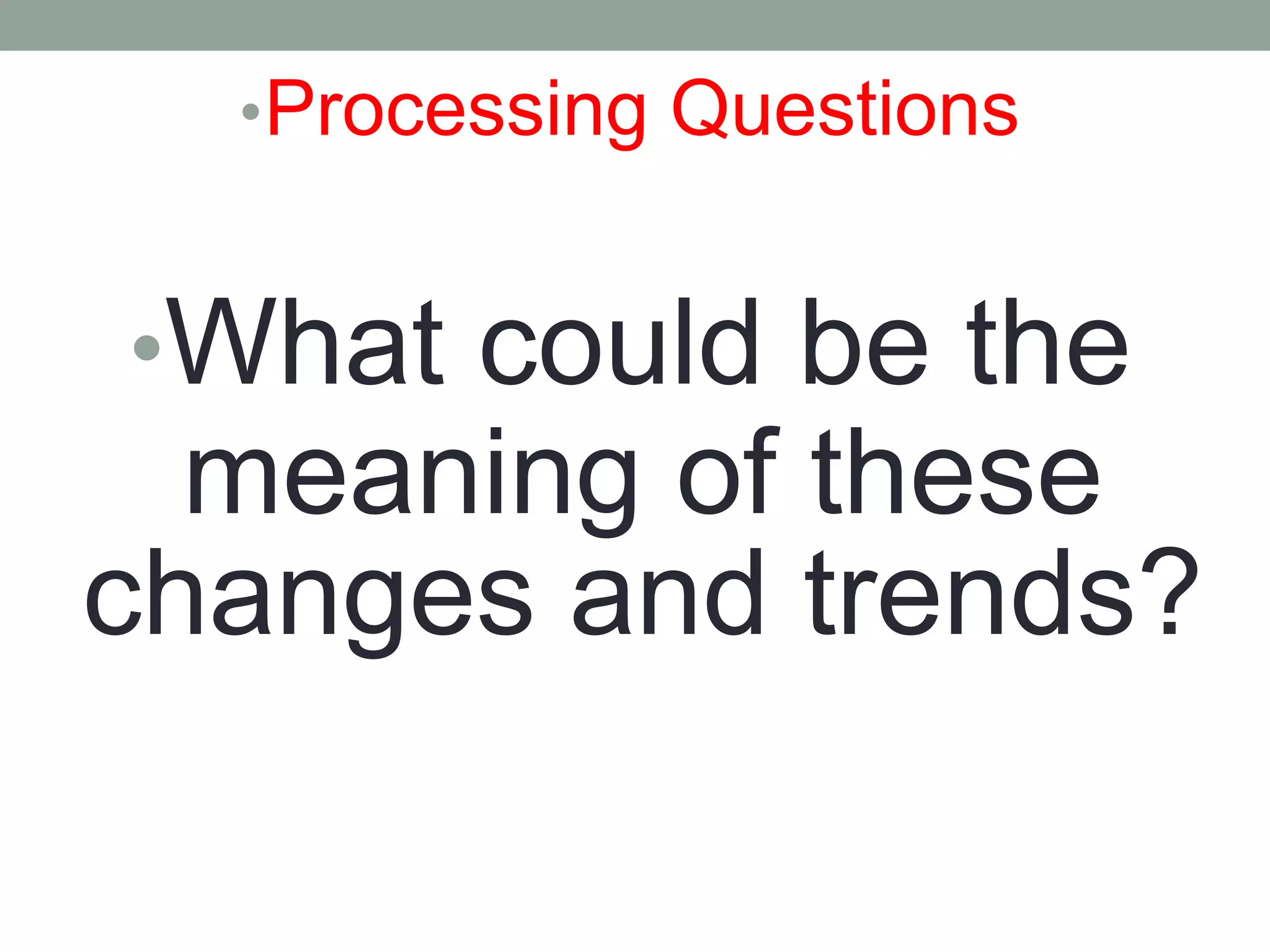 Definition of Trends | PPTX