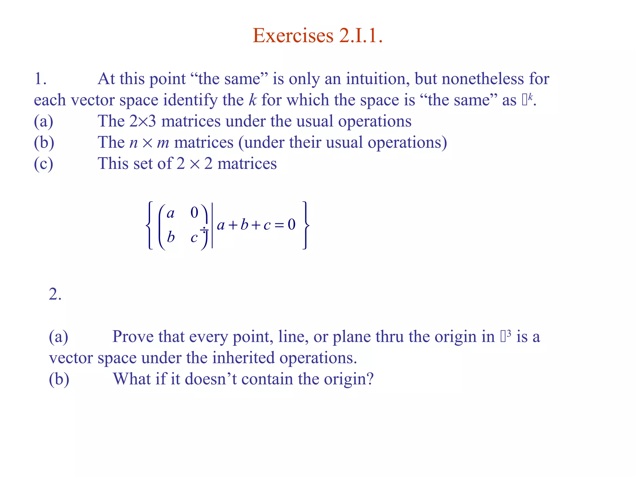 Definition ofvectorspace | PPT