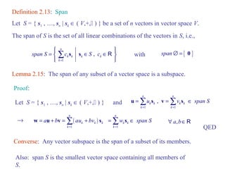 Definition ofvectorspace | PPT