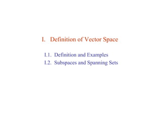Definition ofvectorspace | PPT