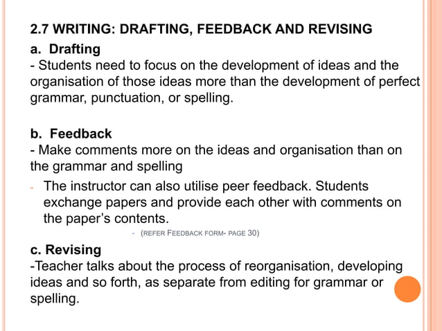 Definition of writing | PPTX | Educational Assessment | Education