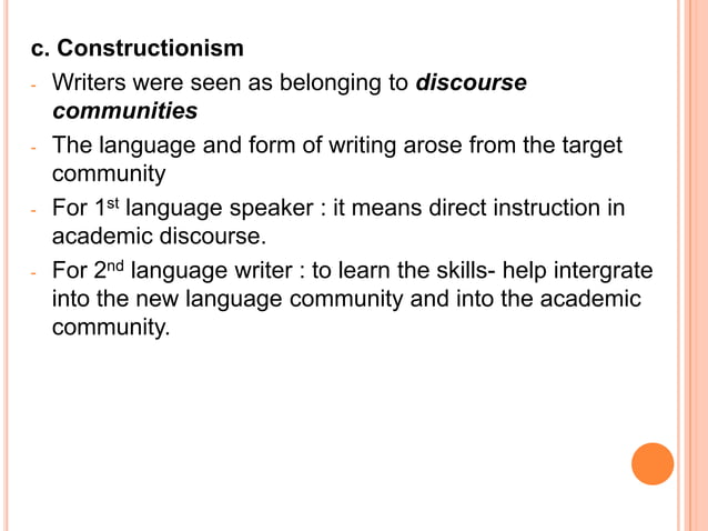 Definition of writing | PPTX | Educational Assessment | Education