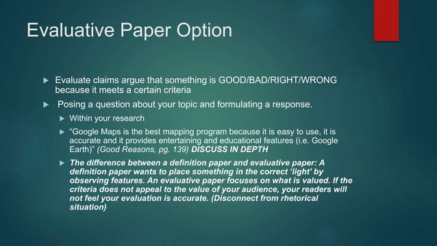 Definition paper | PPTX | Education