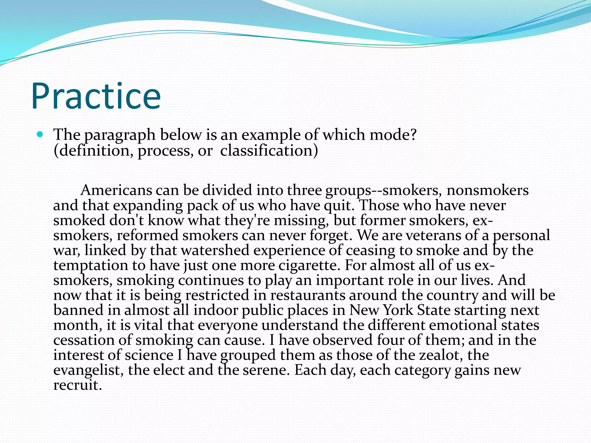 Definition Process Classification Pptx Illegal Drugs Tobacco