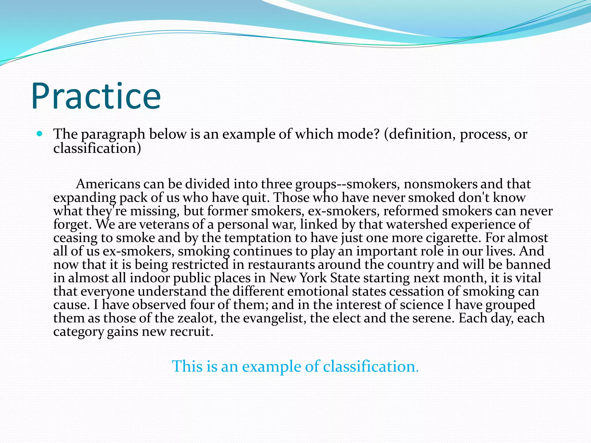 Definition Process Classification Pptx Illegal Drugs Tobacco