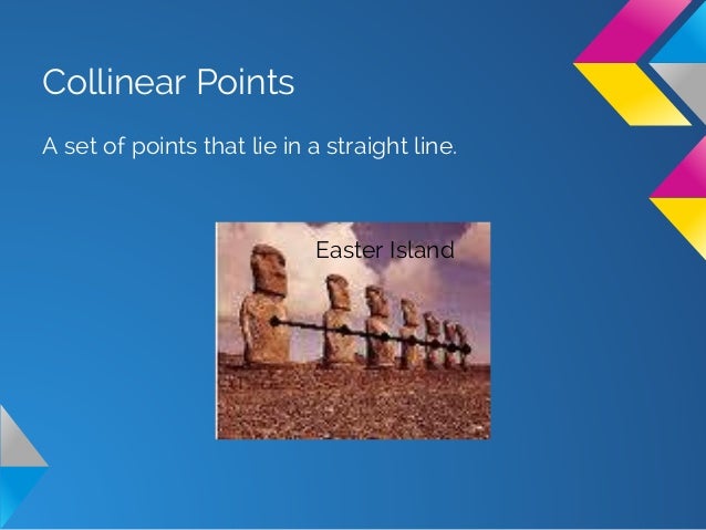 Collinear Points In Real Life