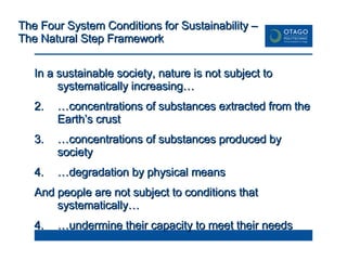 Definitions of sustainability | PPT | Environment | Science