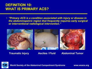 WSACS Definitions | PPT