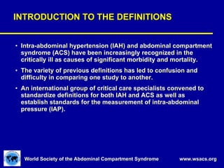 WSACS Definitions | PPT