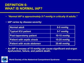 WSACS Definitions | PPT
