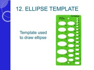 Definitions - Drafting Tools and Equipment.ppt