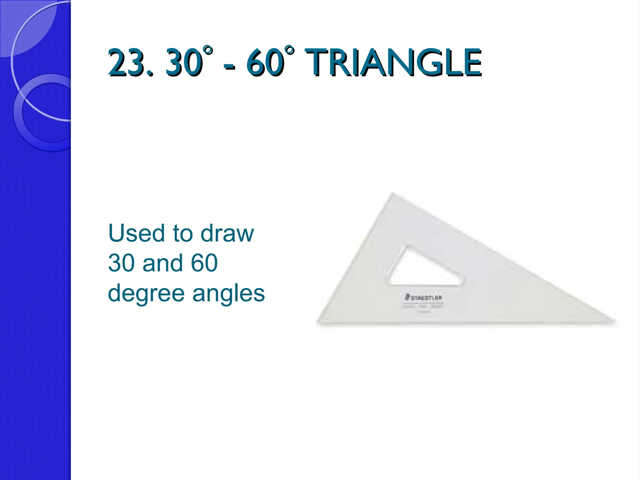 Definitions - Drafting Tools and Equipment.ppt