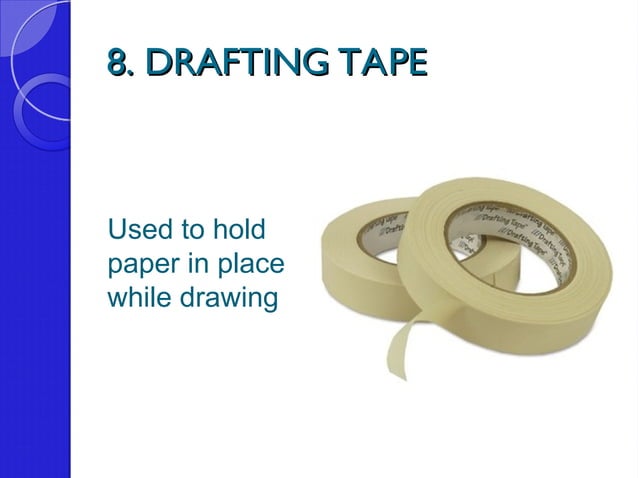 Definitions - Drafting Tools and Equipment.ppt