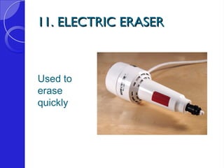 Definitions - Drafting Tools and Equipment.ppt