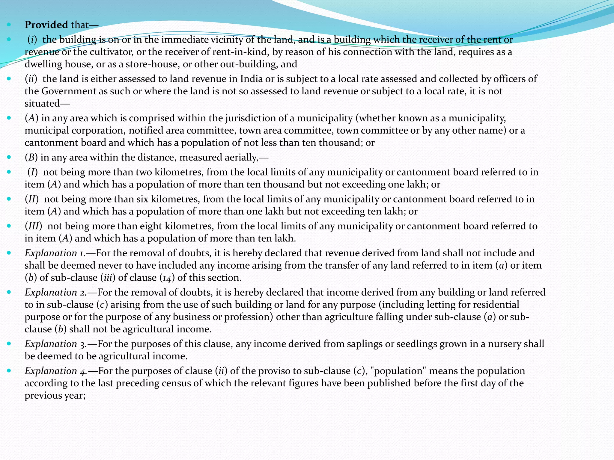 Definitions u/d Income tax Act 1961 | PPTX