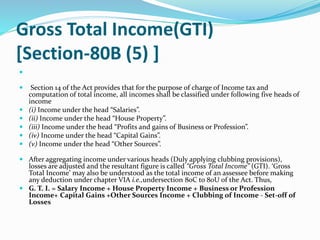 Definitions u/d Income tax Act 1961 | PPTX