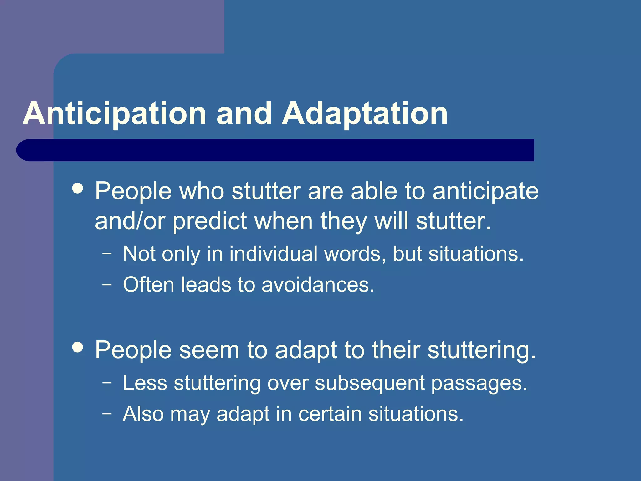 Introduction to Stuttering | PPT