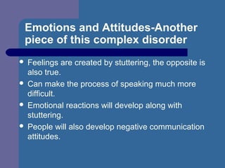 Introduction to Stuttering | PPT