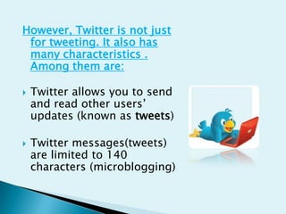 Definitions and characteristics | PPTX