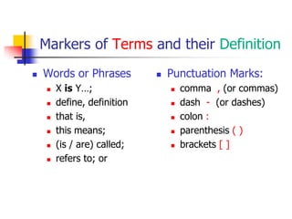 Definitions and examples | PPTX