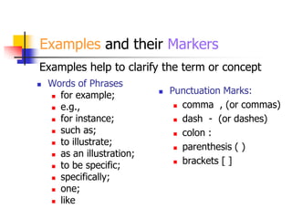 Definitions and examples | PPTX