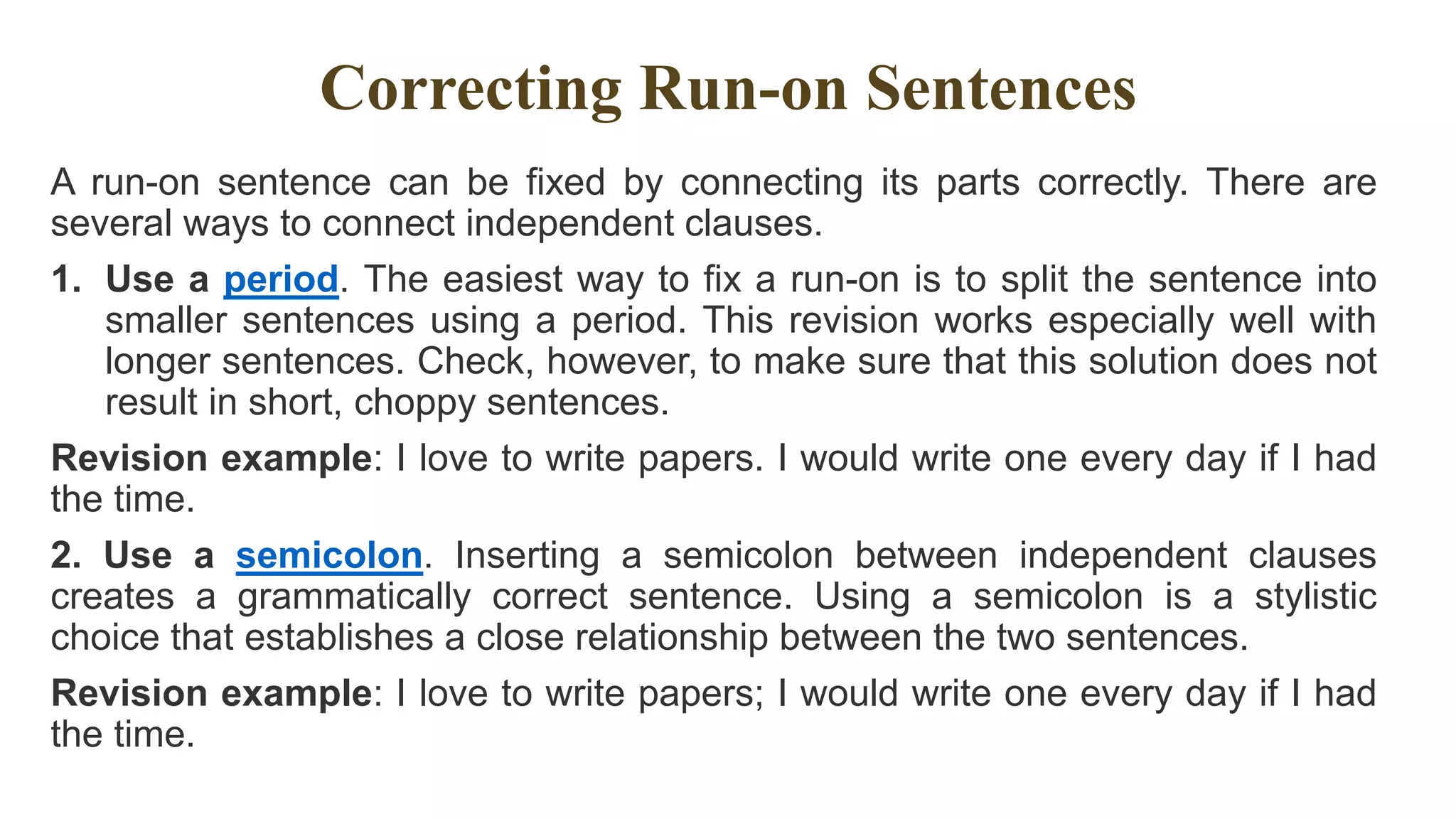 Definitions and examples of basic sentence elements | PPTX