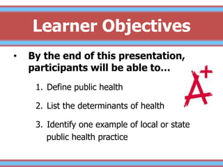Definitions and functions of Public Health.pptx