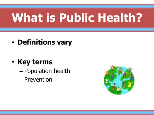 Definitions and functions of Public Health.pptx