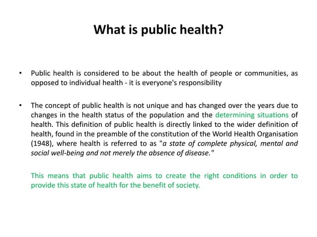 Definitions and functions of Public Health.pptx