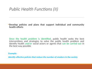 Definitions and functions of Public Health.ppt