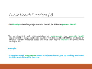 Definitions and functions of Public Health.ppt